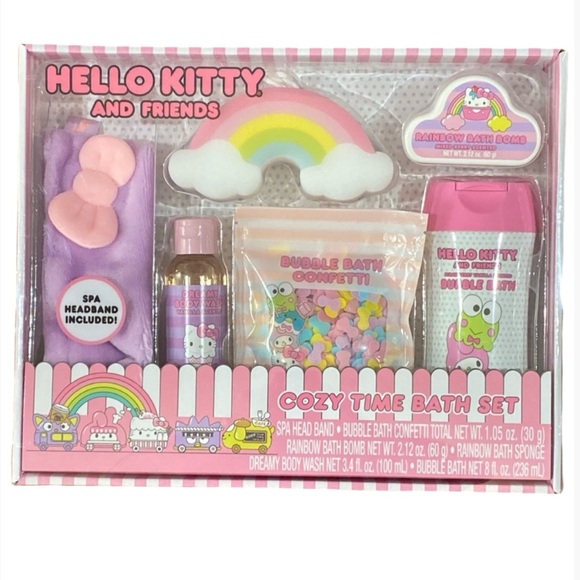 Hello Kitty | Bath, Skin & Hair | Hello Kitty Cozy Time Spa Bath Set ...